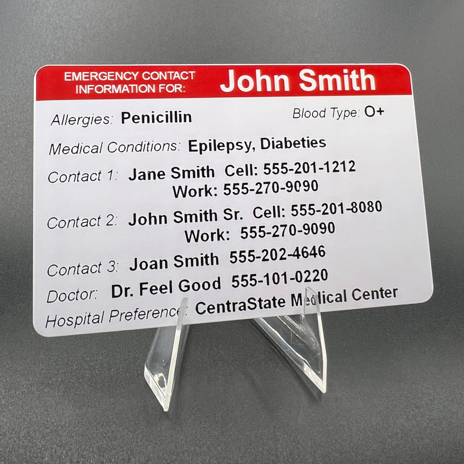 NJ Liberty Cards - Custom Plastic ID Cards