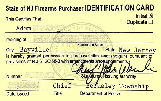 NJ Liberty Cards - Custom Plastic ID Cards