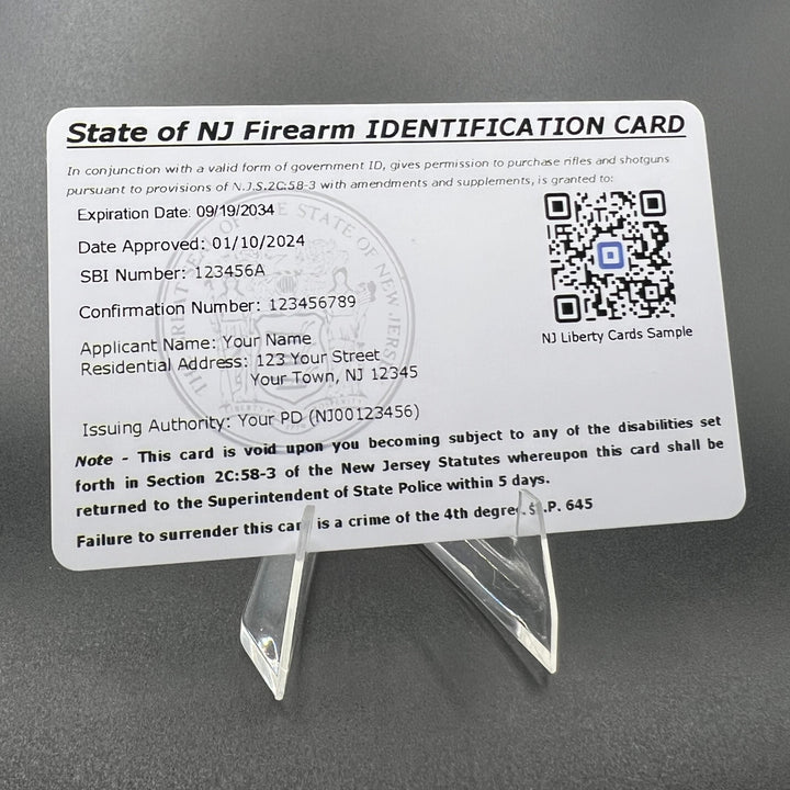 NJ Liberty Cards - Custom Plastic ID Cards