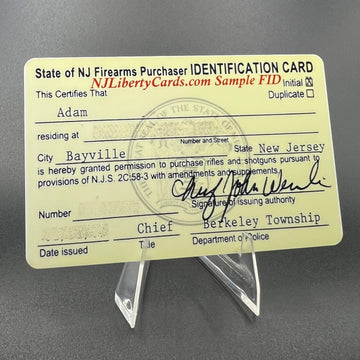 NJ Liberty Cards - Custom Plastic ID Cards