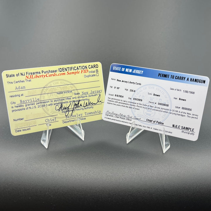 NJ Liberty Cards - Custom Plastic ID Cards
